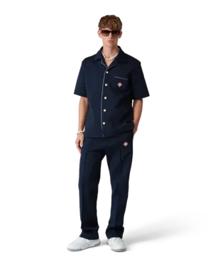 Casablanca Jacquard Monogram Short Sleeve Shirt