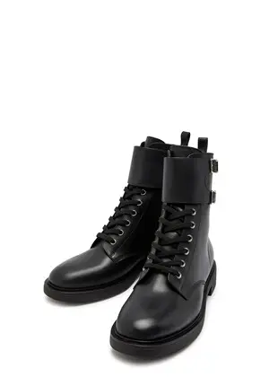 GIANVITO ROSSI Ripley Leather Ankle Boots
