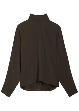 JOSEPH Buick Crepe Blouse - Brown