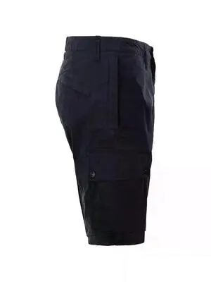 Stone Island Cargo Zip Pocket Bermuda Shorts - Blue
