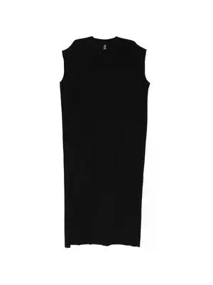 THOM KROM Side-slit Midi Dress - Black