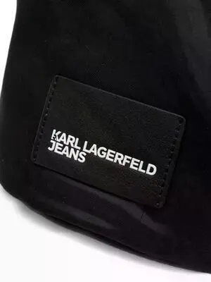 Karl Lagerfeld Drawstring Crossbody Bag