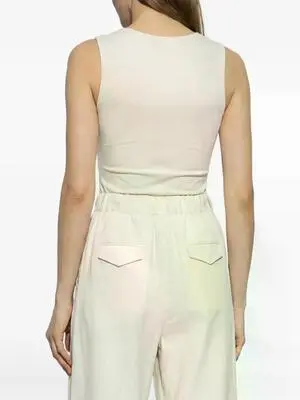 JIL SANDER Sleeveless Bodysuit - Neutrals
