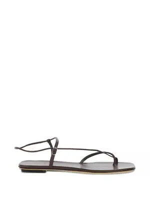 Soeur Rosalie Strap Thong Sandals - Brown