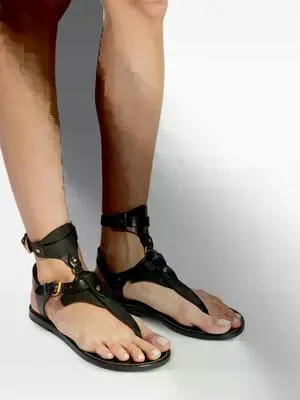 Isabel Marant Étoile Eveena Buckle Leather Sandals