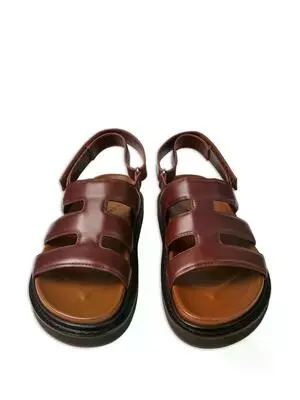 JIMMY CHOO Cove Sandals - Brown