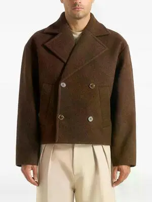 Manière De Voir Mika Double-breasted Wool Coat