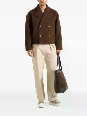 Manière De Voir Mika Double-breasted Wool Coat