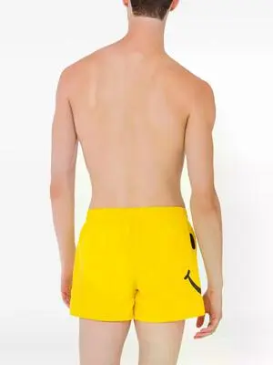 Moschino Smiley-print Swim Shorts