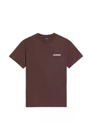 Jacquemus Logo Print Crewneck T-shirt