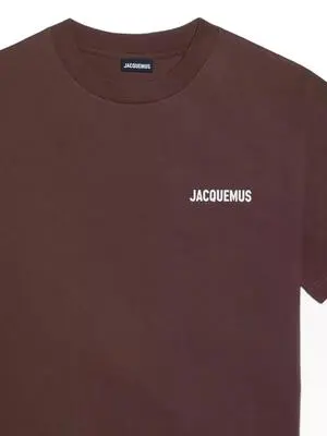 Jacquemus Logo Print Crewneck T-shirt