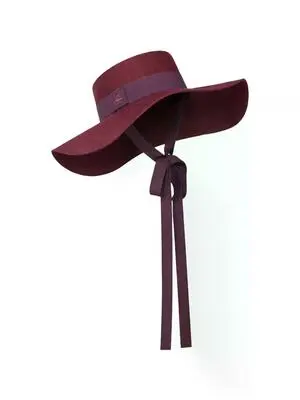 Etro Pegaso Embroidered Wide-brim Sun Hat - Red