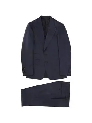 TOM FORD Checked Suit - Blue