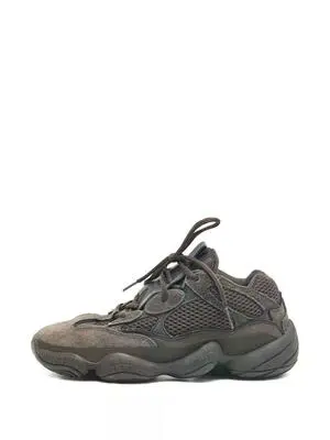 ADIDAS X YEEZY 500 Suede Sneakers - Black
