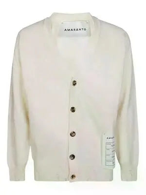 AMARANTO Rotture Cardigan - Neutrals