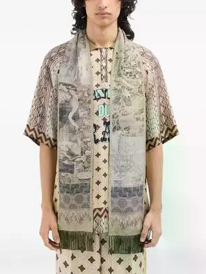 PIERRE-LOUIS MASCIA Graphic-pattern Scarves