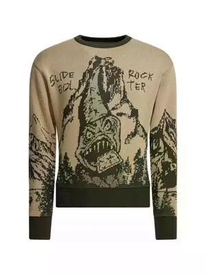 Kapital Graphic Knitted Sweater