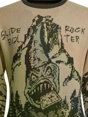 Kapital Graphic Knitted Sweater
