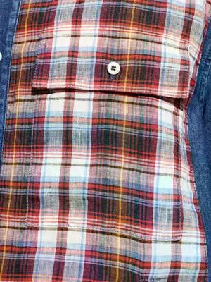 Dsquared2 Checked Denim Shirt