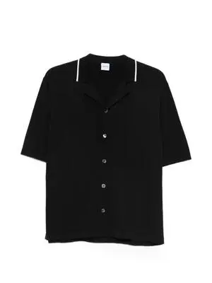 Aspesi Button Short-sleeve Shirt - Black