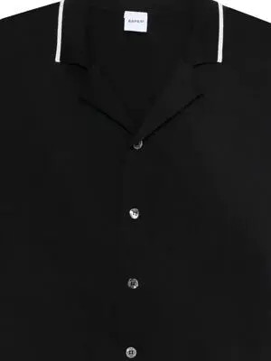 Aspesi Button Short-sleeve Shirt - Black