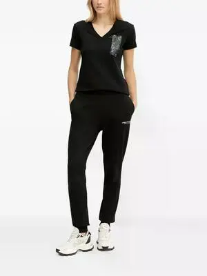 Armani Exchange Logo-detail Trousers
