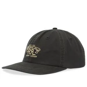 Ralph Lauren Ranch Logo Sportsman Cap - Black