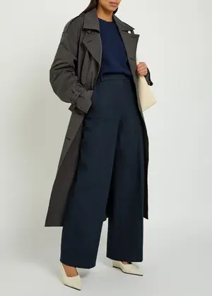 JOSEPH Yukio Flared-leg Trousers