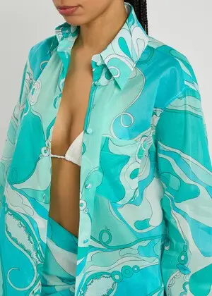 Emilio Pucci Printed Cotton Shirt