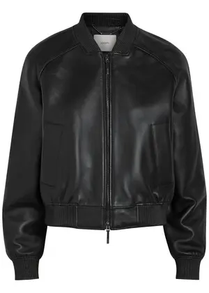 JOSEPH Leather Bomber Jacket
