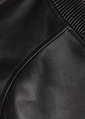 JOSEPH Leather Bomber Jacket