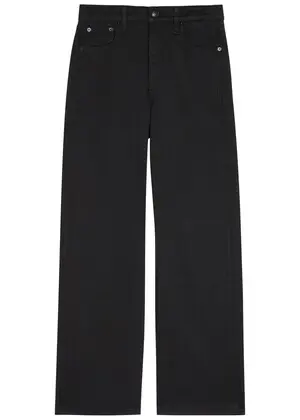 Rag & Bone Flexi Sofie Wide-leg Jeans - Black