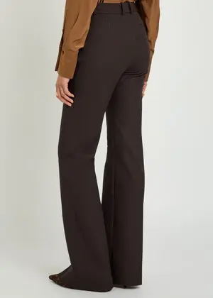 JOSEPH Tafira Flared-leg Trousers