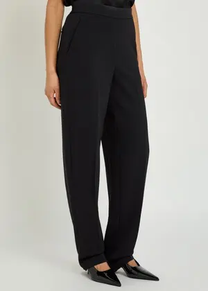 JOSEPH Barrel-leg Cady Trousers