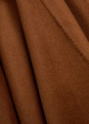 JOSEPH Wool And Cashmere-blend Cape Coat - Rust