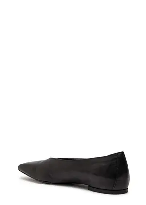Rick Owens Leather Ballet Flats