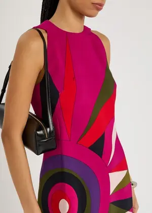 Emilio Pucci Printed Cady Mini Dress - Multicoloured 1