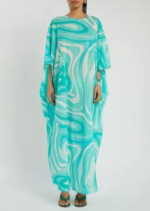 Emilio Pucci Printed Cotton Kaftan