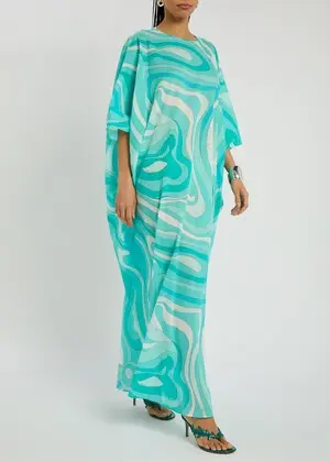 Emilio Pucci Printed Cotton Kaftan
