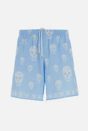 Alexander McQueen Classic Skull Bermuda Shorts