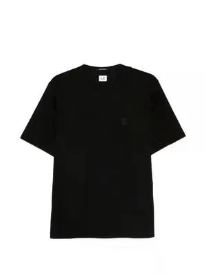 C.P. COMPANY Logo-patch T-shirt - Black