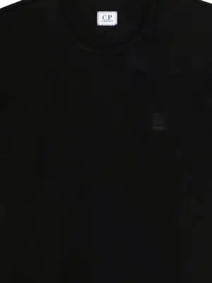 C.P. COMPANY Logo-patch T-shirt - Black