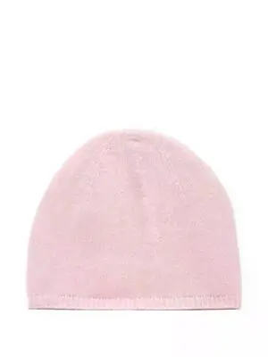 Acne Studios Ribbed Beanie Hat - Pink