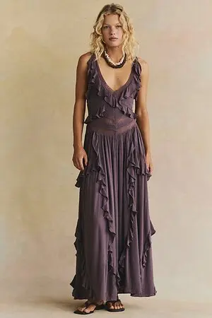 Free People Marsai Maxi Dress - Sparrow