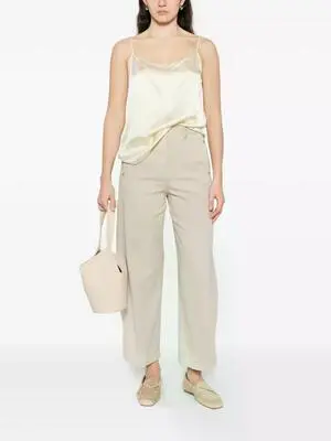 PANICALE Embellished Sleeveless Top - Neutrals