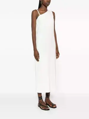 PANICALE One-shoulder Midi Dress - Neutrals