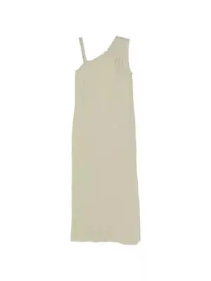 PANICALE One-shoulder Embellished Midi Dress - Green