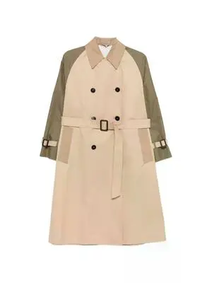 Max Mara Reversible Panelled Trench Coat