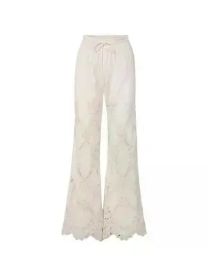 Veronica Beard Daisy Eyelet Trousers