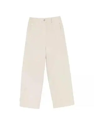 PANICALE Buttoned Wide Leg Jeans